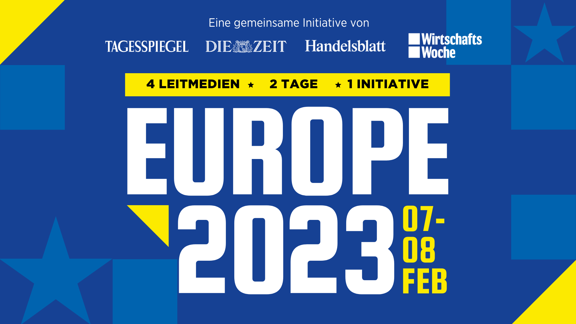 Europe 2023 - ZEIT Veranstaltungen