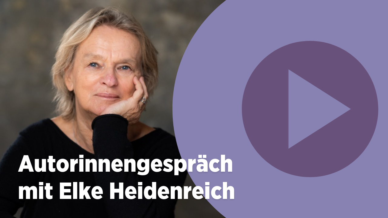 Autorinnengespräch mit Elke Heidenreich über ihr neuestes Buch »Altern ...